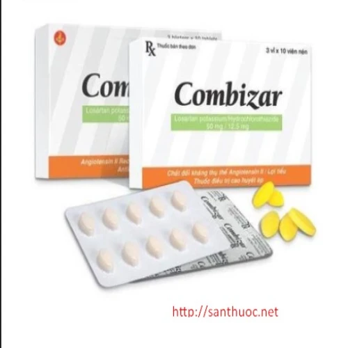Combizar 50/12. - Thuốc điều trị huyết áp cao hiệu quả