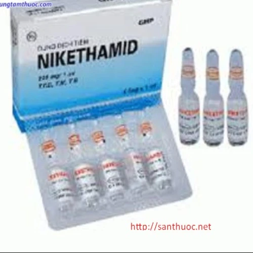 Nikethamid 250mg x 1ml - Thuốc điều trị các bệnh tim mạch hiệu quả