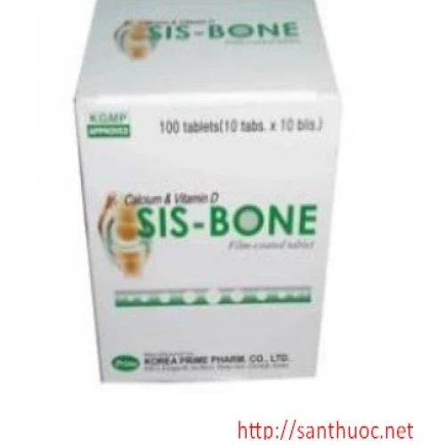 Sis - Bone - Thuốc bổ sung chất khoáng cho cơ thể hiệu quả của Hàn Quốc