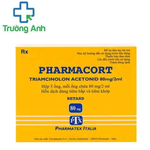 PHARMACORT- Thuốc điều trị bệnh viêm khớp hiệu quả của Ý
