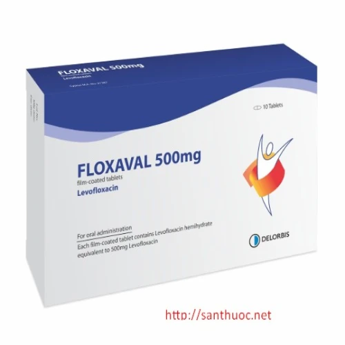 Floxaval 500mg - Thuốc kháng sinh hiệu quả