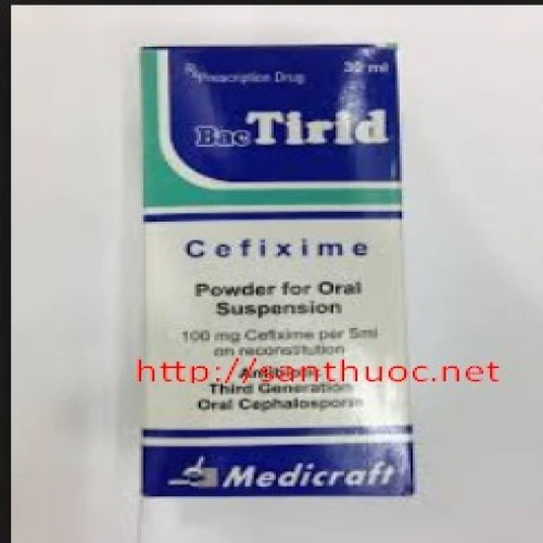 Bactirid 30ml-60ml - Thuốc điều trị nhiễm khuẩn hiệu quả