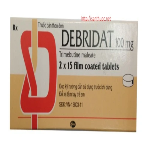 Debridat 100mg - Thuốc giúp điều trị rối loạn chức năng hệ tiêu hóa ...