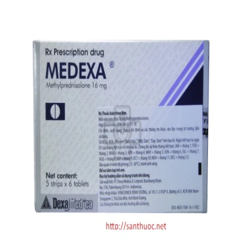 Medexa 16mg - Thuốc chống viêm hiệu quả