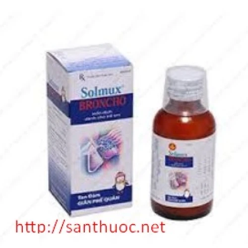 Solmux Broncho Syr.60ml - Thuốc giúp điều trị các bệnh đường hô hấp ...
