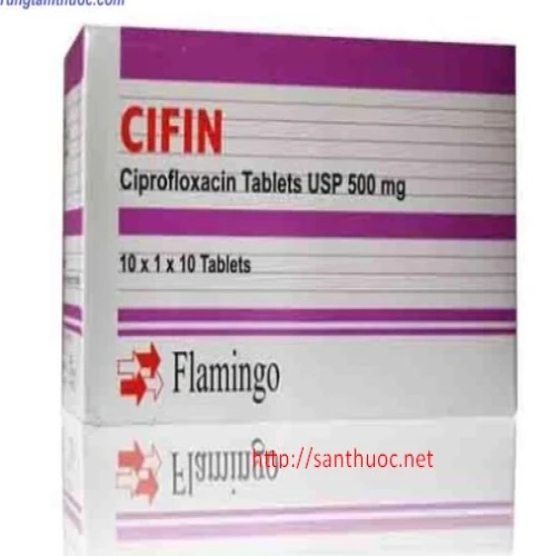 Cifin 500mg - Thuốc điều trị nhiễm khuẩn hiệu quả