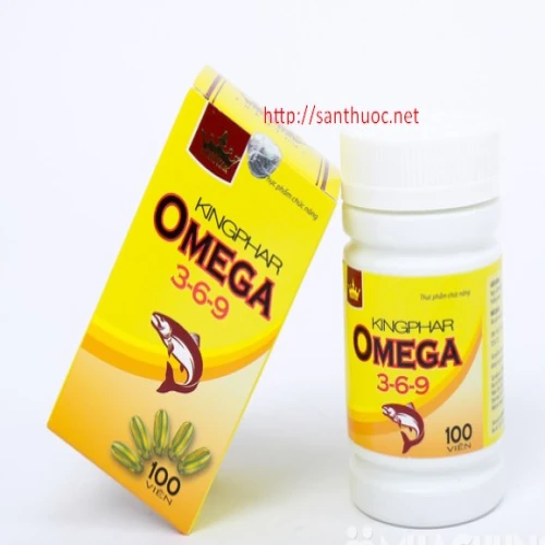 Omega 3-6-9 Kingphar - Giúp tăng cường sức khỏe hệ tim mạch hiệu quả