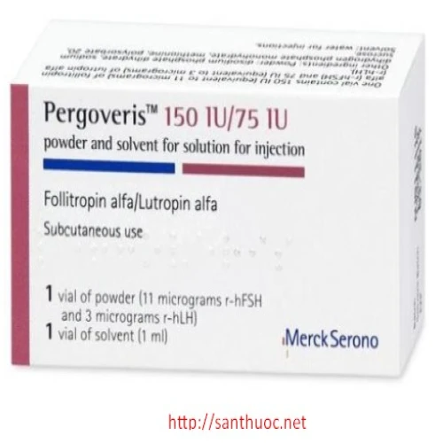 Pergoveris Inj.150IU/75IU - Thuốc giúp kích thích nang noãn phát triển ...