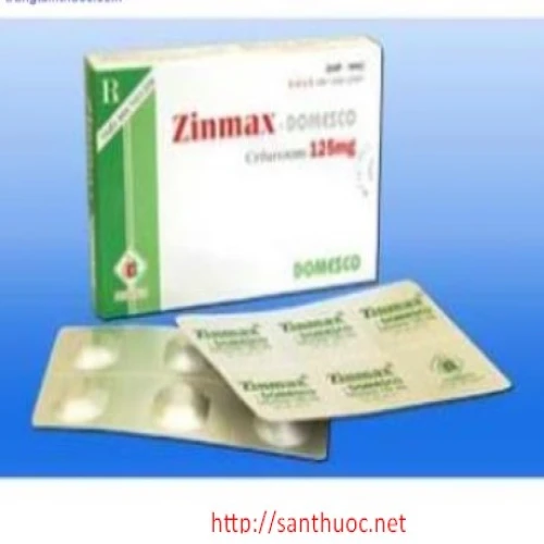 Zinmax 125 - Thuốc điều trị nhiễm khuẩn hiệu quả