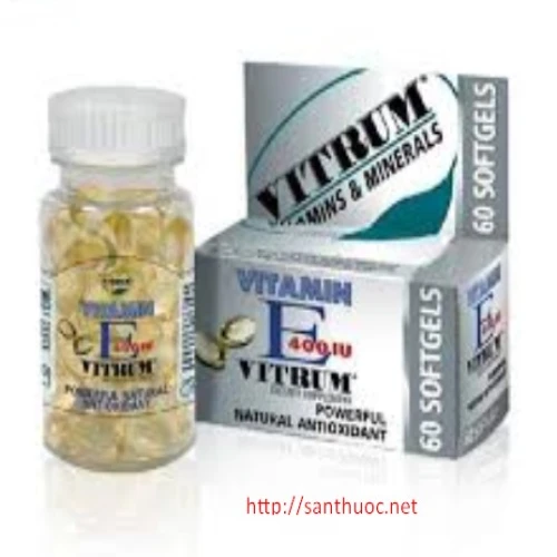 Vitrum E400IU - Thuốc bổ sung vitamin E hiệu quả