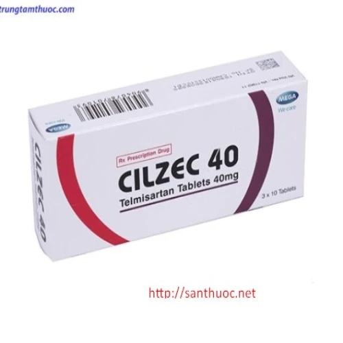 Cilzec 40 - Thuốc điều trị huyết áp vô căn hiệu quả