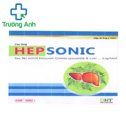 Hepsonic - Thuốc điều trị các bệnh đường ruột hiệu quả