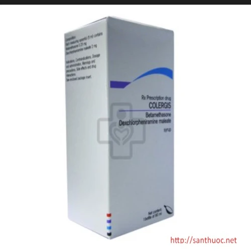 Colergis Syr.60ml - Thuốc chống viêm hen phế quản dị ứng hiệu quả