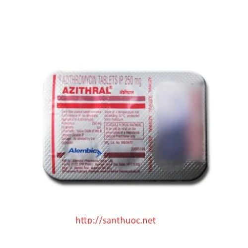 Azithral 250mg - Thuốc kháng sinh hiệu quả của Ấn Độ