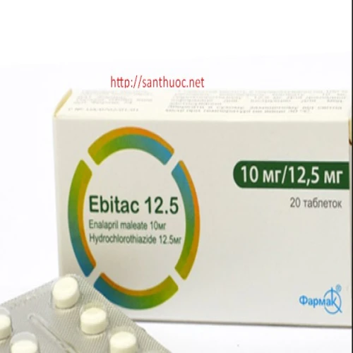 Ebitac 10mg/12,5mg - Thuốc điều trị cao huyết áp hiệu quả