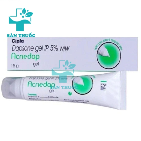 Acnedap gel 15g Cipla - Thuốc điều trị mụn trứng cá của Ấn Độ