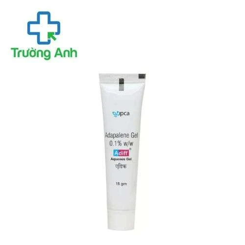 Adiff Aqueous Gel 15g Ipca Laboratories - Điều trị mụn trứng cá hiệu quả