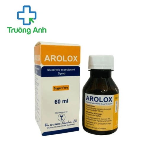 Arolox Syrup 60ml - Siro uống điều trị bệnh đường hô hấp