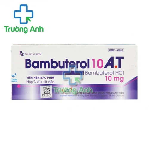 Bambuterol 10 A.T 10mg - Thuốc điều trị hen phế quản hiệu quả