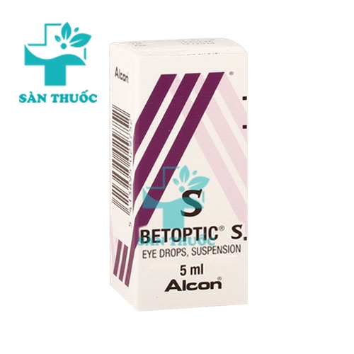 Betoptic S 5ml Alcon- Thuốc trị tăng nhãn áp hiệu quả của Rumania