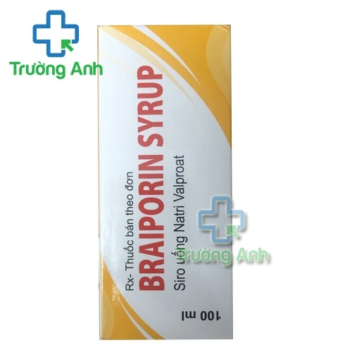 Braiporin Syrup - Thuốc điều trị chứng động kinh của Ấn Độ