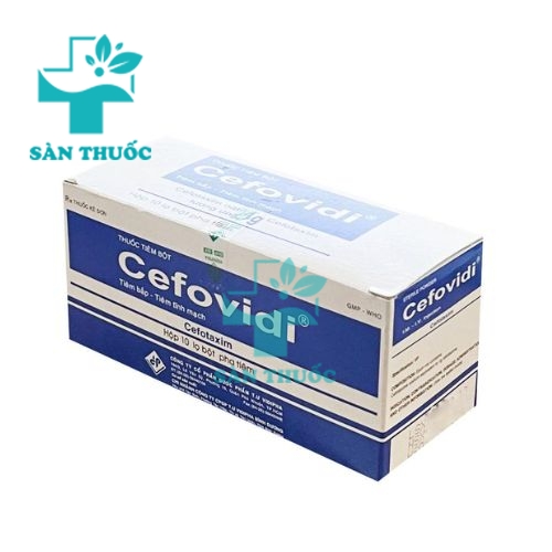 Cefovidi 1g Vidipha - Thuốc điều trị nhiễm khuẩn nặng hiệu quả