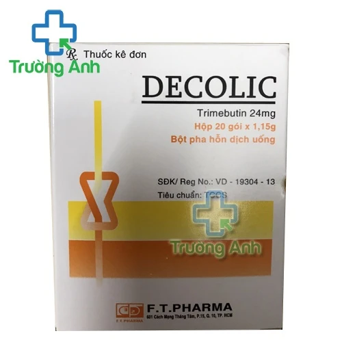 Decolic 24 mg - Thuốc giúp điều trị rối loạn đường ống tiêu hóa hiệu quả