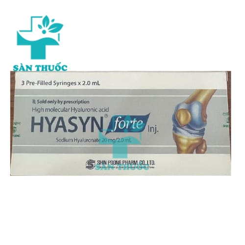 Hyasyn Forte - Thuốc điều trị thoái hóa khớp gối của Hàn Quốc