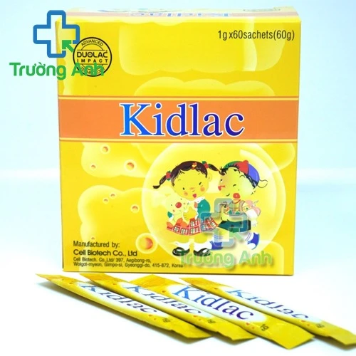 Kidlac - Thuốc giúp điều trị nhanh các bệnh lý ở ruột hiệu quả