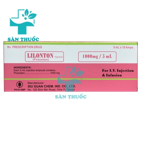 Lilonton 1000mg/5ml - Thuốc tăng cường chức năng não bộ hiệu quả