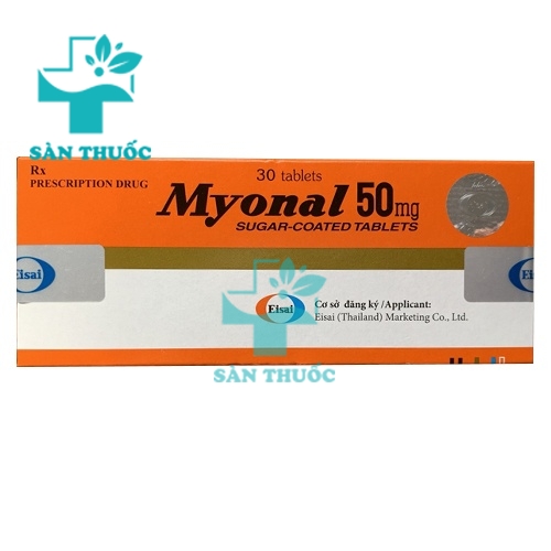 Myonal 50mg - Thuốc điều trị các bệnh lý xương khớp hiệu quả Nhật Bản