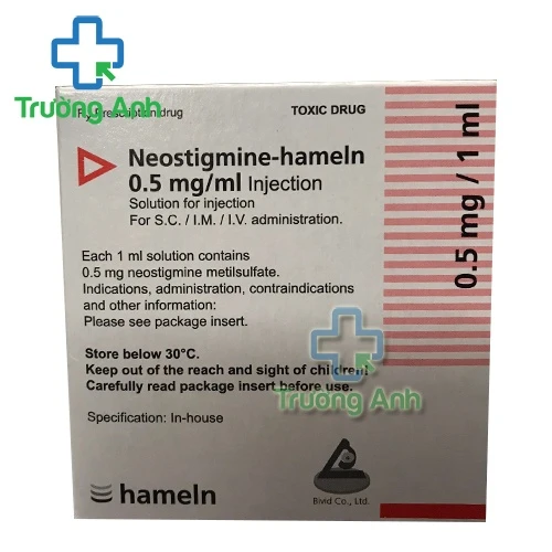 Neostigmine-hameln - Thuốc điều trị bệnh nhược cơ nặng hiệu quả