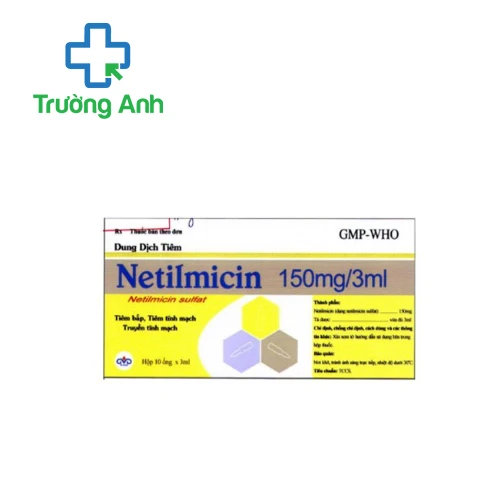Netilmicin 150mg/3ml MD Pharco - Thuốc điều trị nhiễm khuẩn