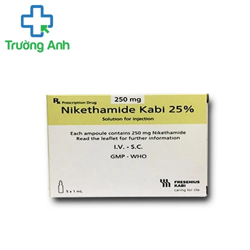 Nikethamide Kabi 25% - Thuốc chống sốc hiệu quả