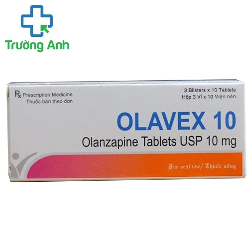 Olavex 10mg - Thuốc điều trị tâm thần phân liệt của Ấn Độ