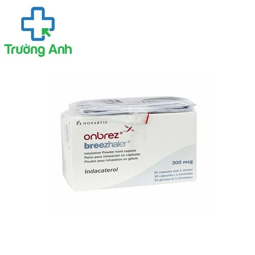 Onbrez Breezhaler 300mcg Novartis - Thuốc trị tắc nghẽn đường thở