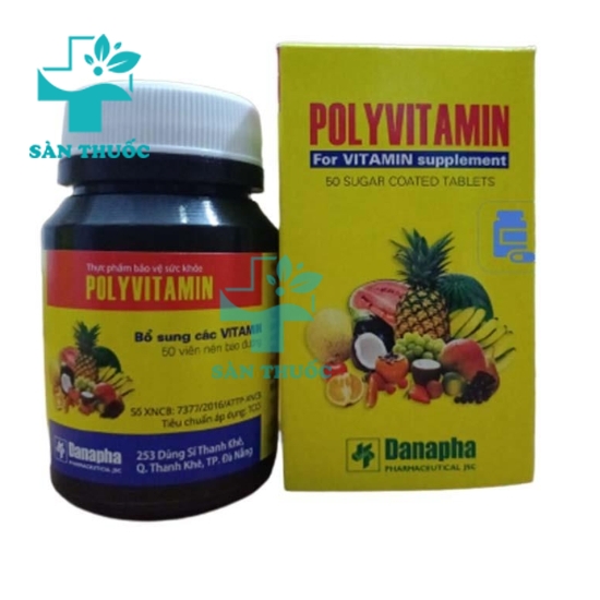 Polyvitamin Danapha - Bổ sung các vitamin cần thiết cho cơ thể