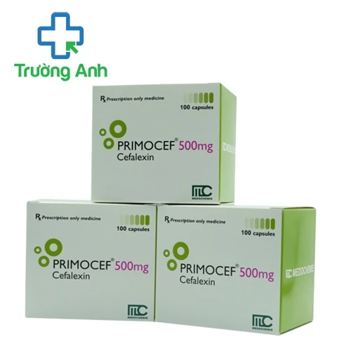 Primocef 500mg Medochemie - Thuốc điều trị nhiễm khuẩn của CH Síp