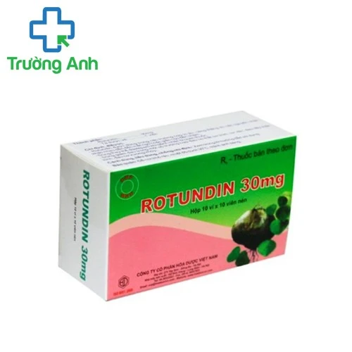Rotundin 30mg Hóa Dược - Thuốc an thần hiệu quả