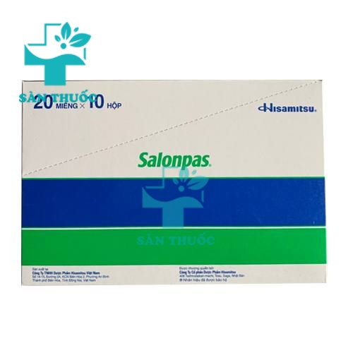 Salonpas PATCH - Giúp giảm đau nhanh hiệu quả