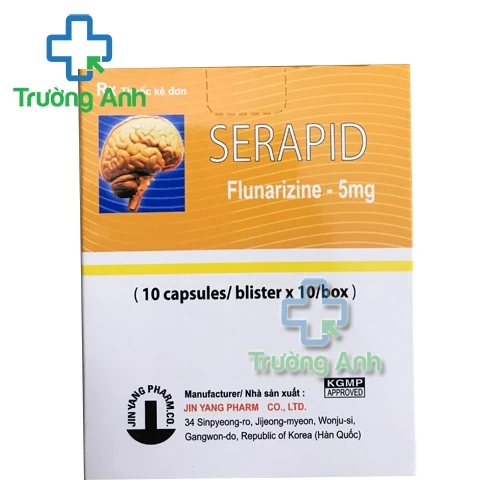 Serapid Cap.5mg - Thuốc điều trị đau nửa đầu hiệu quả