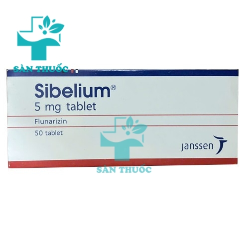 Sibelium Tab.5mg - Thuốc điều trị rối loạn tiền đình hiệu quả