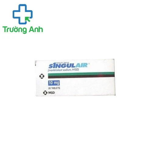 Singulair 10mg MSD - Thuốc điều trị hen phế quản hiệu quả