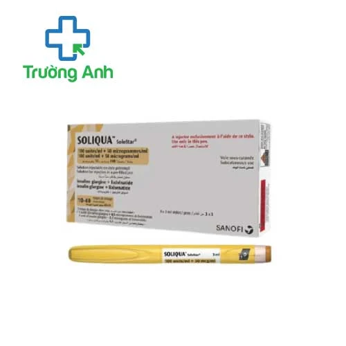 Soliqua Solostar Sanofi - Thuốc điều trỉ đái tháo đường của Đức