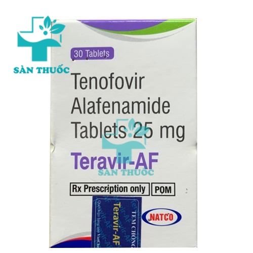 Teravir-AF - Thuốc điều trị viêm gan B mãn tính của Ấn Độ