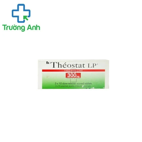 Theostat L.P 300mg Pierre Fabre - Thuốc trị hen phế quản hiệu quả