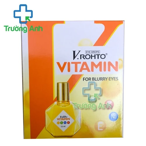 V.Rohto vitamin 13ml - Thuốc nhỏ mắt hiệu quả