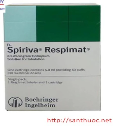 Spiriva Respimat 0.0025mg Vial.4ml - Thuốc giúp điều trị các bệnh đường ...