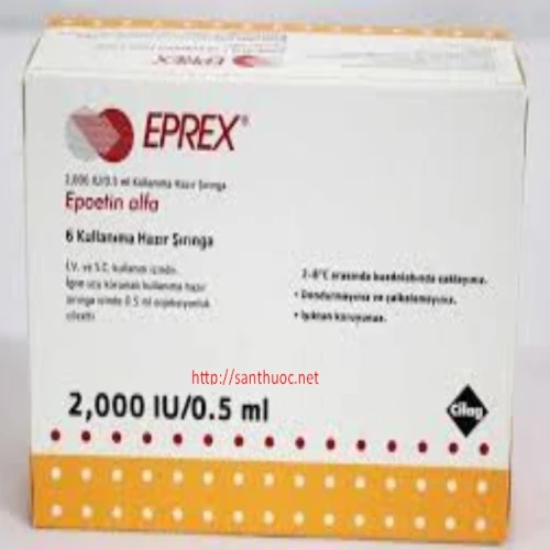 eprex 2000 - Thuốc giúp điều trị thiếu máu hiệu quả