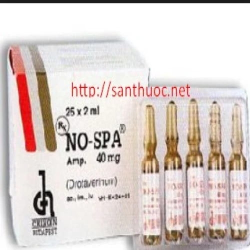 No-spa 40mg/2ml - Thuốc giúp điều trị đau dạ dày hiệu quả